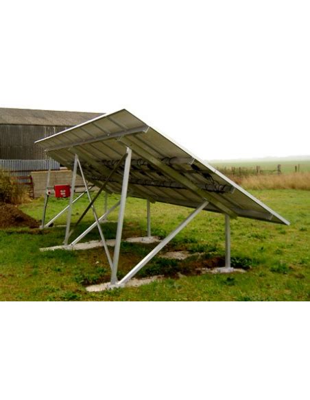 Large Solar Pv Array Mounting Framework