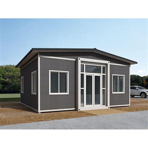 Green Prefab House Steel Structure Portable Living Unit Container