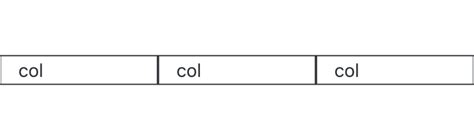 Equal Width Columns Bootstrap Simple Dev
