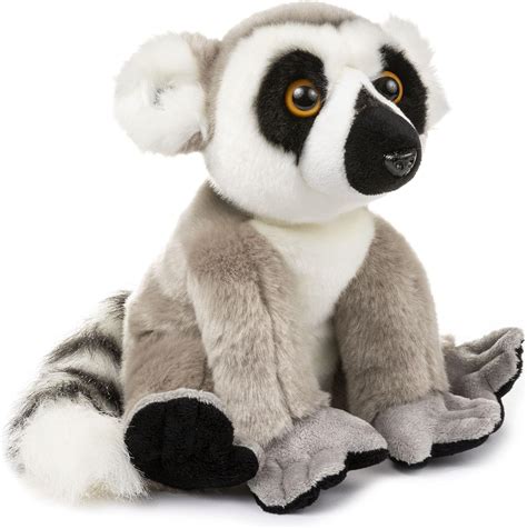 Wildlife Tree 12 Inch Stuffed Ring Tailed Lemur Plush