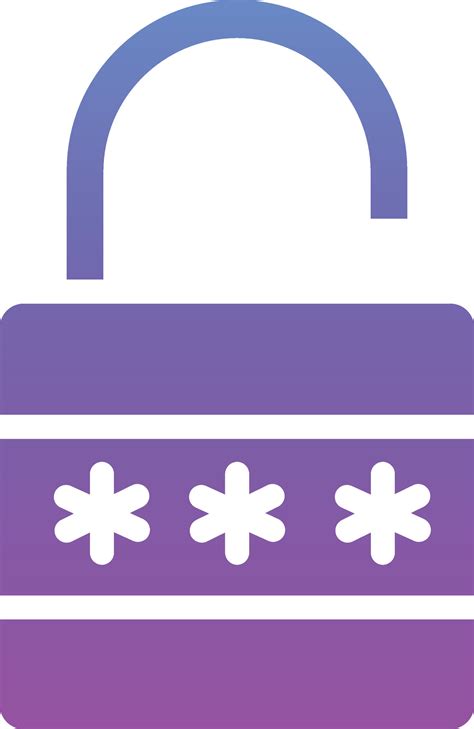 Number Padlock Vector Icon 37343333 Vector Art At Vecteezy