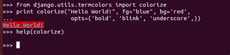 Python Print In Terminal With Colors Stack Overflow