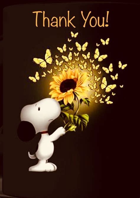 Snoopy Thank You Images