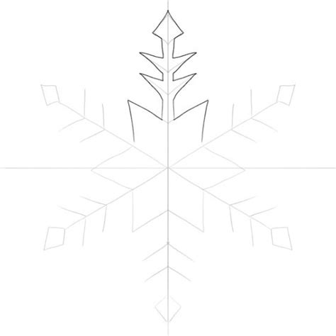 Snowflake Drawing In 5 Steps A Guide For Beginners