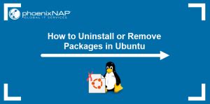 How To Uninstall Or Remove Packages In Ubuntu PhoenixNAP KB