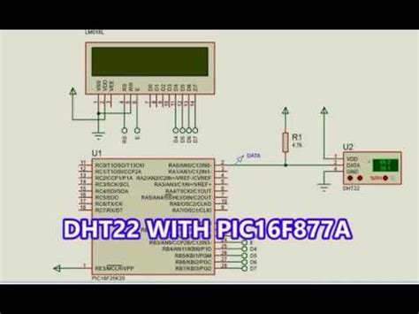 Demo DHT Interfacing With Pic Microcontroller MPLAB And MikroC Pic Microcontroller