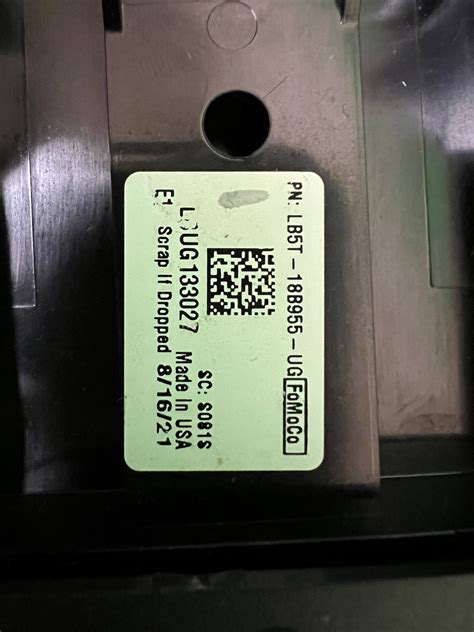 2020 2022 Ford Explorer Oem Sync 3 1010 Fdim Radio Information