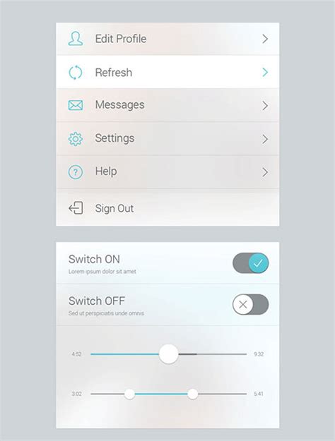 一套免费漂亮的iOS 7 UI KIT PSD素材 设计达人 一套免费漂亮的iOS 7 UI KIT PSD素材 设计达人