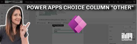 list choice column other with power apps wonderlaura laura rogers