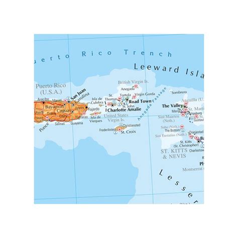 Caribbean Islands Map Images