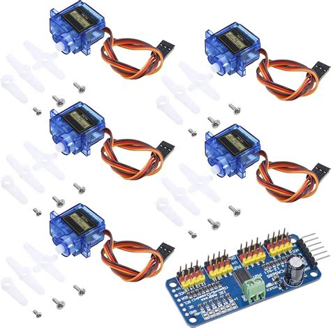 Pca9685 16 Canali 12 Bit Pwm Driver Motore Servo I2c Robot Arduino