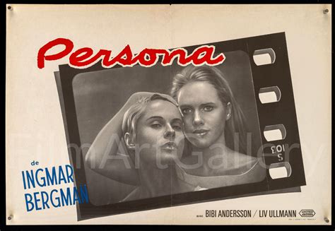 Persona 1966 Bibi Andersson