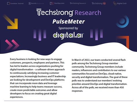 DevOps And Digital Transformation PulseMeter Techstrong Research