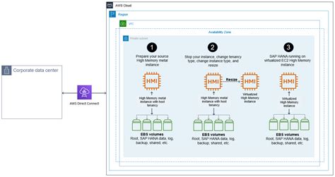 Migrating Sap Hana On Aws To An Ec2 High Memory Instance Sap Hana On Aws