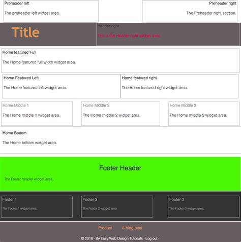 Additional Widget Areas For Genesis Themes Easy Web Design Tutorials