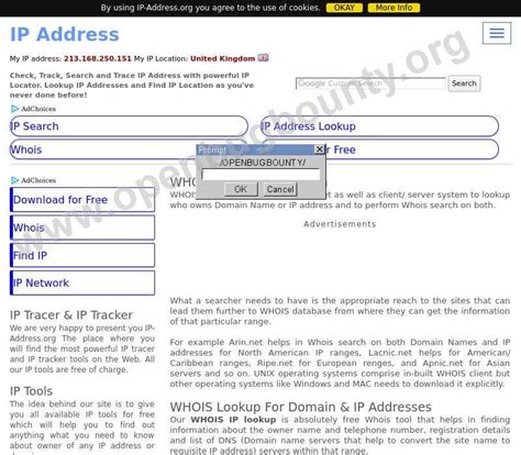 All Vulnerabilities For Ip Patched Via Open Bug Bounty