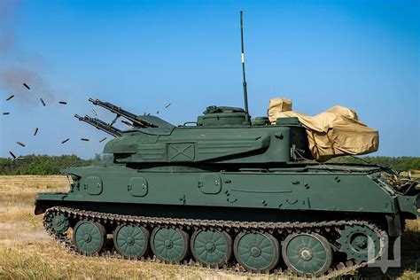 Ukraine Revives Zsu 23 4 Shilka Self Propelled Air Defense Systems To