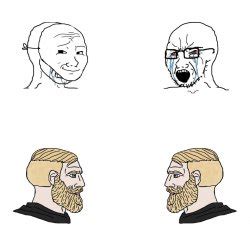 Soyjack Meme Templates Imgflip