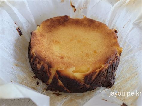 레시피 크림치즈로 바스크 치즈케이크 만들기