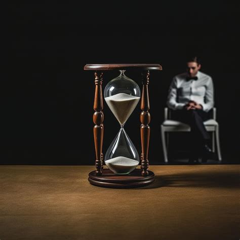 Premium Ai Image Hourglass With Sand