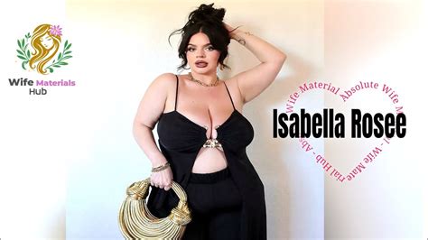 Isabella Rosee🌹🌹An Enchanting Curvy Plus Size Fashion Model🌹Biography ...