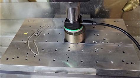 Linuxcnc Flexgui Touch Probe Od Test Youtube