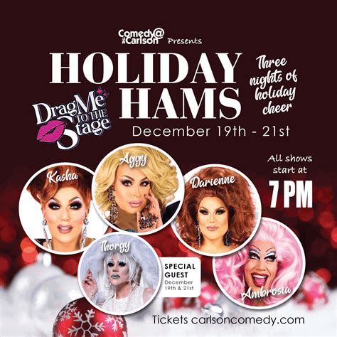 Holiday Hams — Drag Me To The Stage