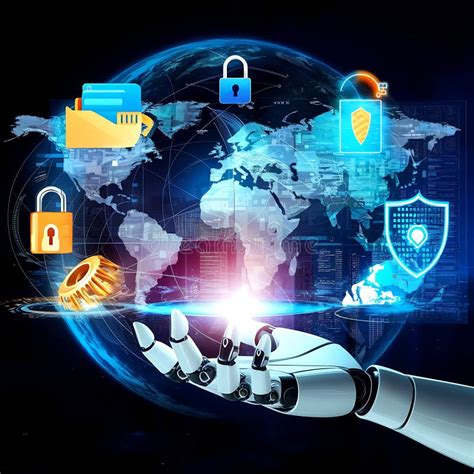 Tech Empowered Humanity Bridging Digital And Physical Worlds Stock Illustration Illustration