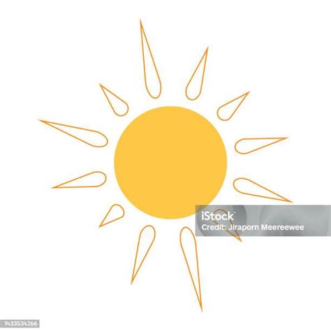 빛나는 태양 구형 태양 아이콘 만화 텍스트 프레임 다양한 원형 연설 거품 대화 Brand Name Online Messaging Platform에 대한 스톡 벡터 아트 및