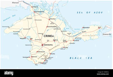 Crimean Peninsula Map