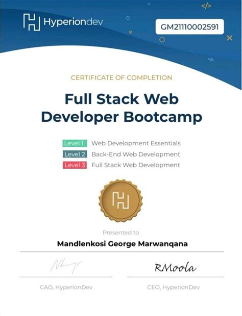 Onwards And Upwards Congrats Mandlenkosi Marwanqana 👏 Hyperiondev