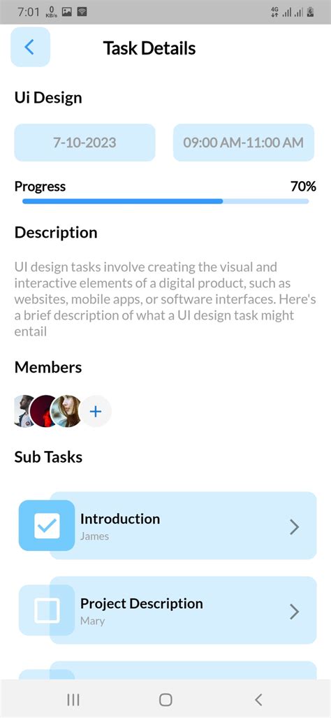 Taskify Task Management App Flutter Ui Kit By Innovativekhandev