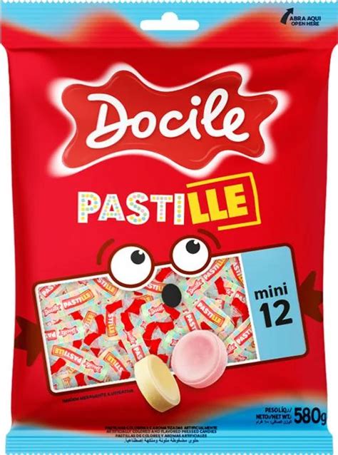 Delicie Se Com A Pastilha Mini 12 580g O Doce Perfeito Da Docile Para