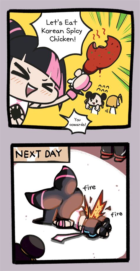 Chun Li Cammy White And Han Juri Street Fighter Drawn By Lineni Danbooru