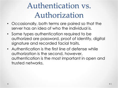 Ppt Authentication And Authorization Security And Integrity In The