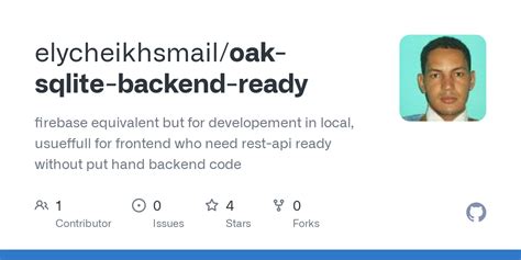 GitHub Elycheikhsmail Oak Sqlite Backend Ready Firebase Equivalent But For Developement In