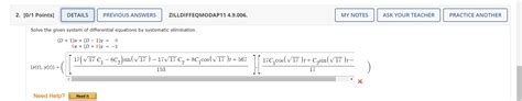 Solved Solve The Given System Of Differential Equations By Chegg