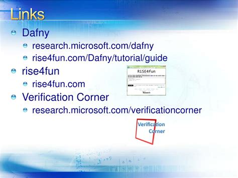 Ppt Introduction To Automatic Program Verification With Dafny Powerpoint Presentation Id3443128