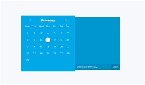 30 Javascript Calendar Design Code Examples Onaircode