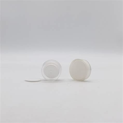 미니 항아리 피라미드 라운드 아크릴 5ml 컨테이너 화장품 플라스틱 크림 항아리 화장품 포장 스킨 케어 크림 5g 중국 제조 업체 Kp Pkg