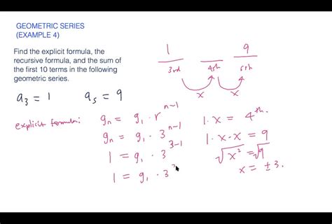 Geometric Series Example 2 Numerade