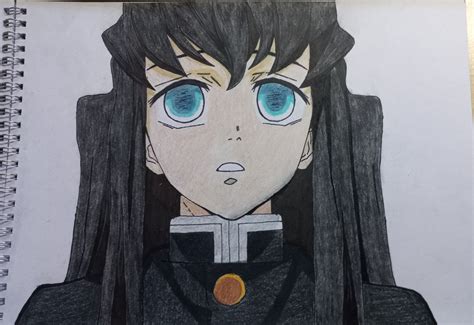 Muichiro Tokito My Drawing Genshin Impact Hoyolab