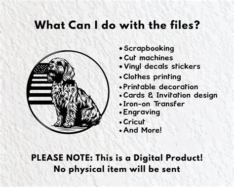 Cavapoo Dog Svg Bundle Silhouette Clipart Vector Graphics Png Svg