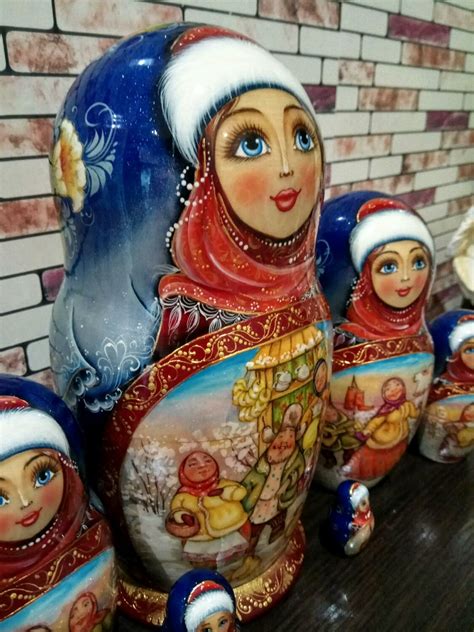 Матрёшка "Ярмарка" 7 мест – заказать на Ярмарке Мастеров – IVQ9FRU ...