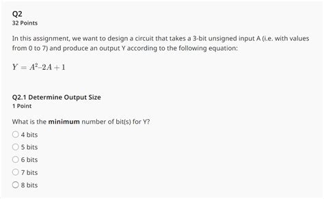 Solved Q Design Question Points Design The Circuit Chegg