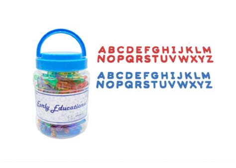 Translucent Letters Uppercase 52pcs