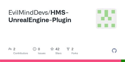 github evilminddevs hms unrealengine plugin