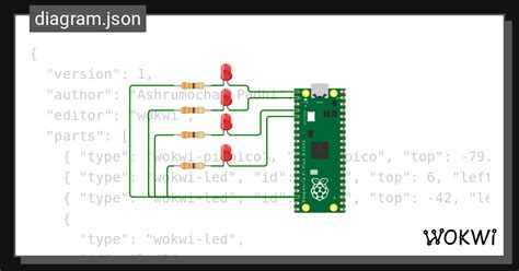 Binary Counter Led Wokwi Esp32 Stm32 Arduino Simulator