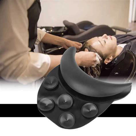 Hair Wash Neck Rest Pillow Silicone Cushion For Shampoo Bowl Spa Beauty