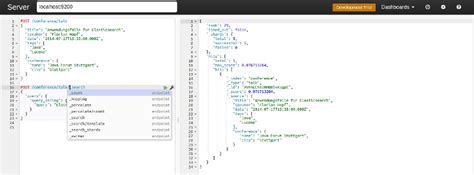 Zugriff Auf Elasticsearch Mit Sense › Elasticsearch Ein Praktischer Einstieg